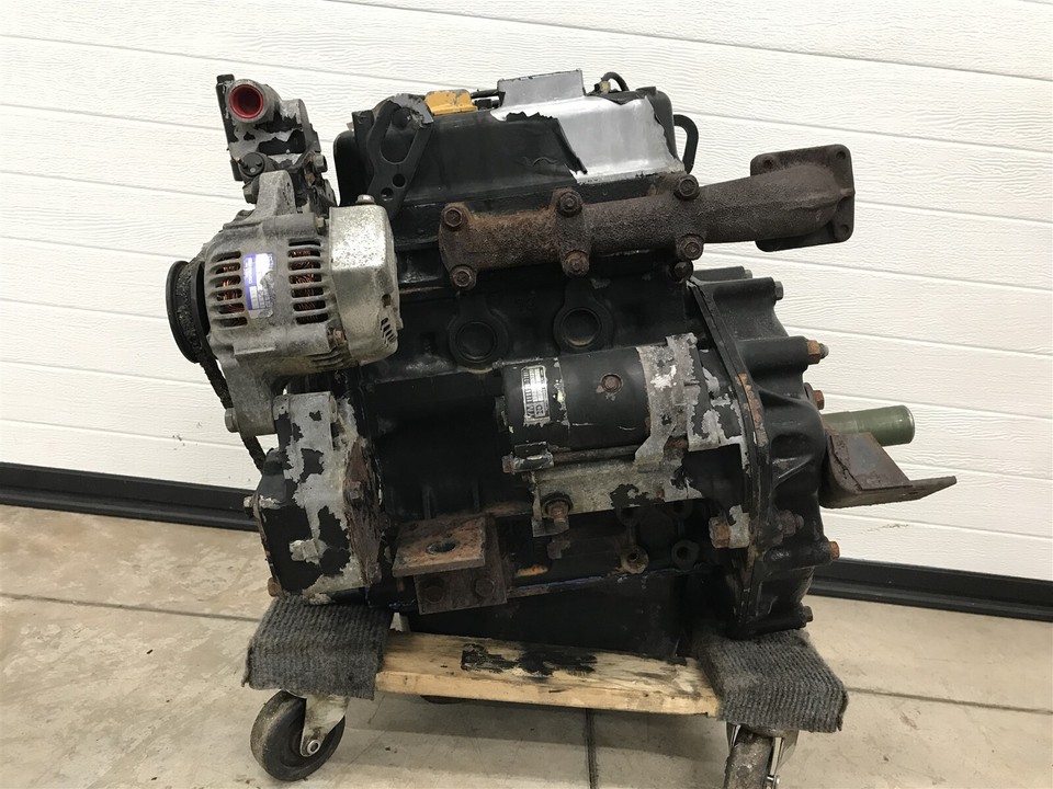 JOHN DEERE 430 YANMAR 3TNA72 DIESEL ENGINE F935 SKIDLOADER 1537 HOURS ...