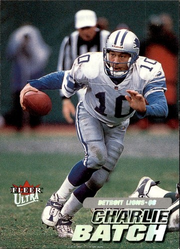 Charlie Batch #69 2001 Ultra | eBay