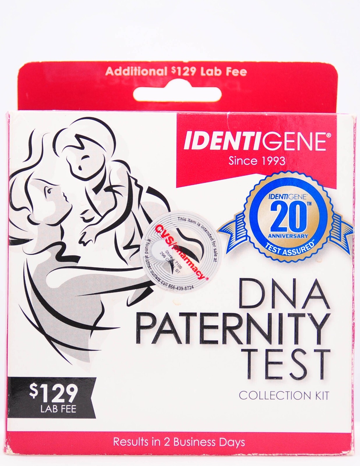IdentiGene DNA Paternity Test Collection Kit Results in 2 Business Days ...
