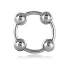 Large 4 Bead Pressure Point Orbital Glans Delay Ring Choice of sizes ...