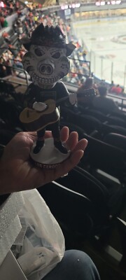 2024 Rockford IceHogs Mascot Sugar Skull Bobblehead SGA NIB 11-2-24 | eBay
