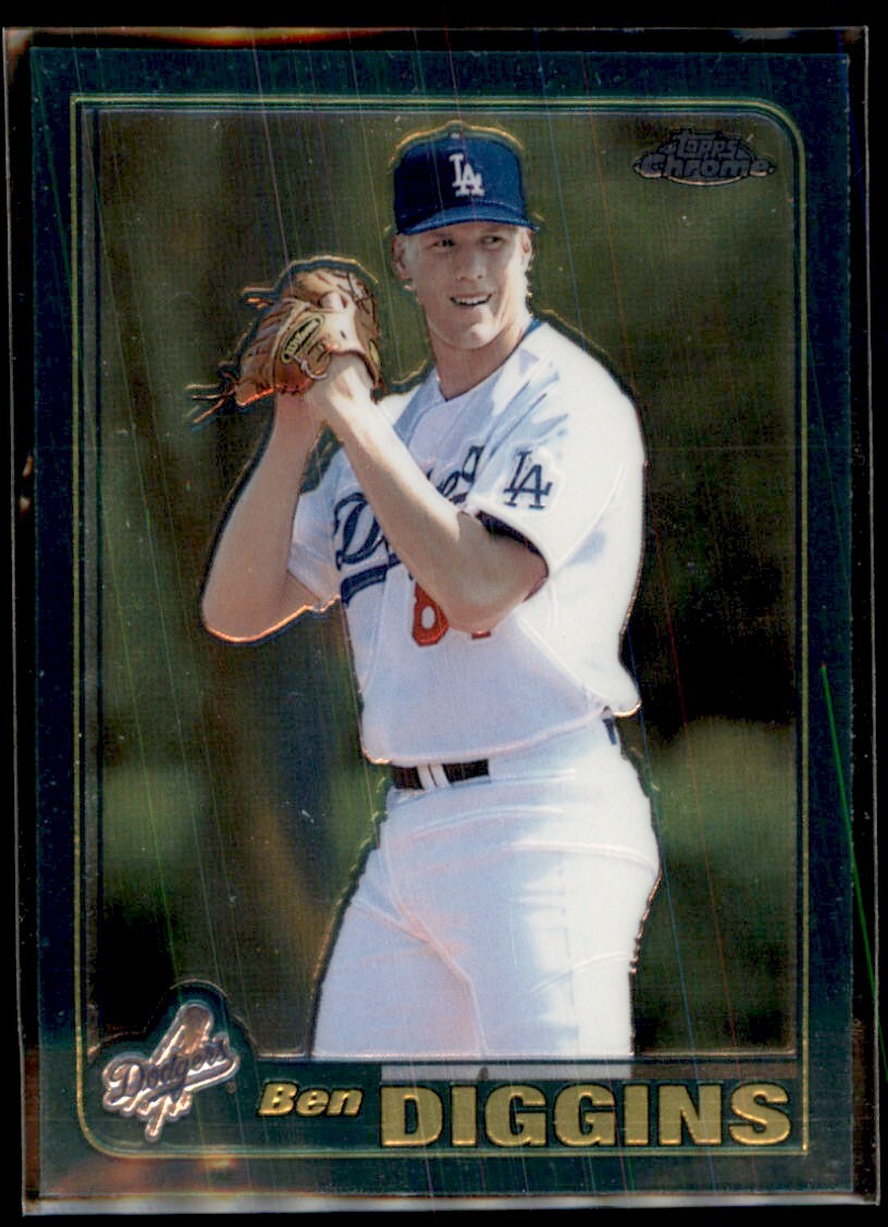 2001 TOPPS TRADED & ROOKIES CHROME BEN DIGGINS LOS ANGELES DODGERS # ...