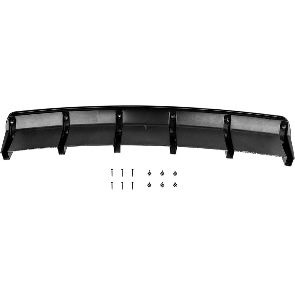 CarboN Shark Fin Wing Rear Diffuser Bumper Spoiler Lip For Toyota RAV4 ...