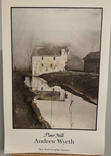 Andrew Wyeth “Flour Mill” Plate Signed By Artist | eBay