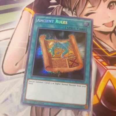 1X ANCIENT RULES LCKC-EN039 SECRET 1ST NEAR MINT YUGIOH | eBay