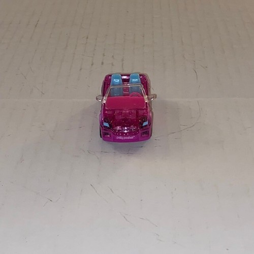 Mattel Polly Pocket 2007 Pink Convertible Sparkly Car | eBay