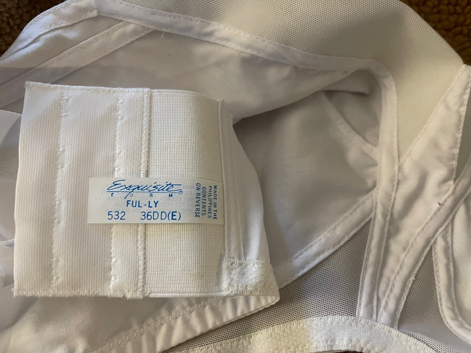 Vintage Bra Exquisite Form Ful-ly 532 Brassiere 36DD … - Gem