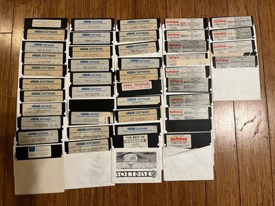 44x Vintage Rare NIBBLE & Softdisk Magazine SOFTWARE Apple II+ IIe IIc ...