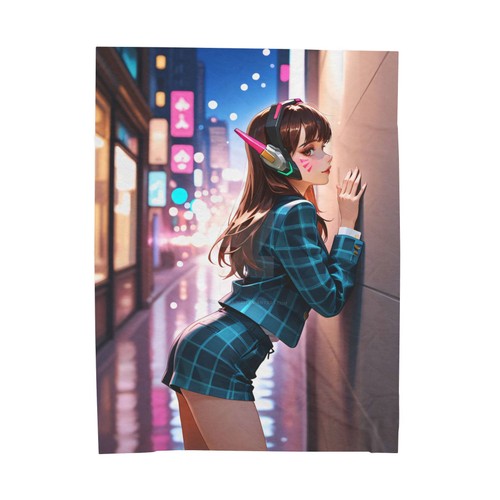 DVA OVERWATCH Fleece Blanket, Anime Sexy Girl Gift For Fan #8 | eBay