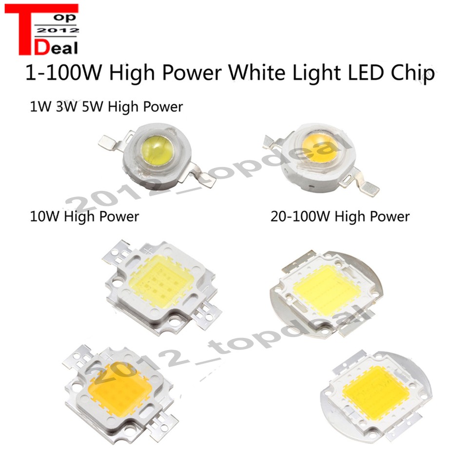 1W-500W High Power LED Chip 660nm Deep Red LED Grow Light 440nm 380nm ...