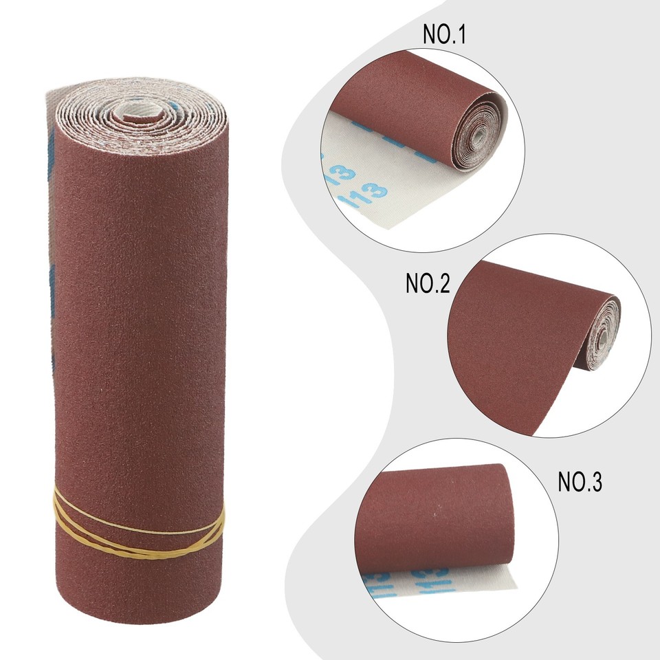 Emery Cloth Roll For Effective Sanding 80 120 180 240 600 800 Grit | eBay