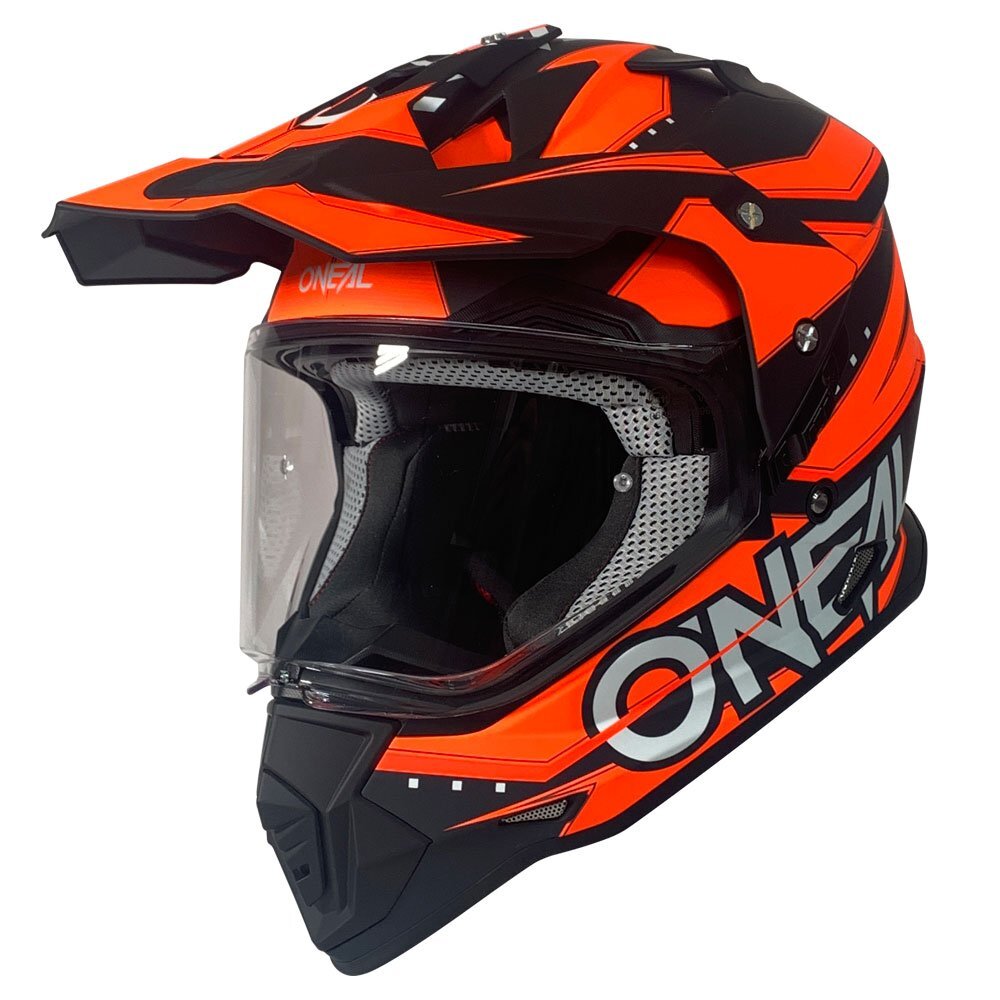 Oneal Sierra II V23 Slingshot Adventure Motorcycle Helmet Orange | eBay UK