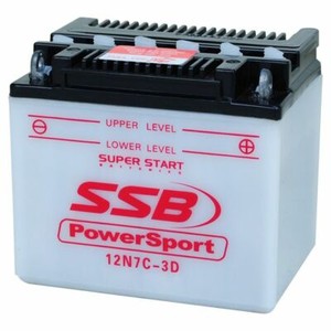 12N7C-3D 12V HEAVY DUTY Motorcycle Battery YAMAHA TW200 SCOOTER XC125 ...