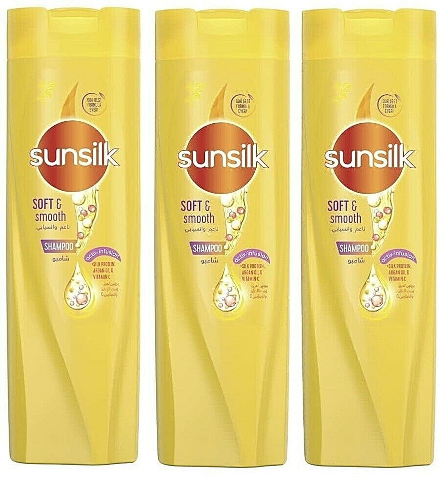 3 Pack Sunsilk Shampoo Soft & Smooth Hair 3 X 350ml | eBay