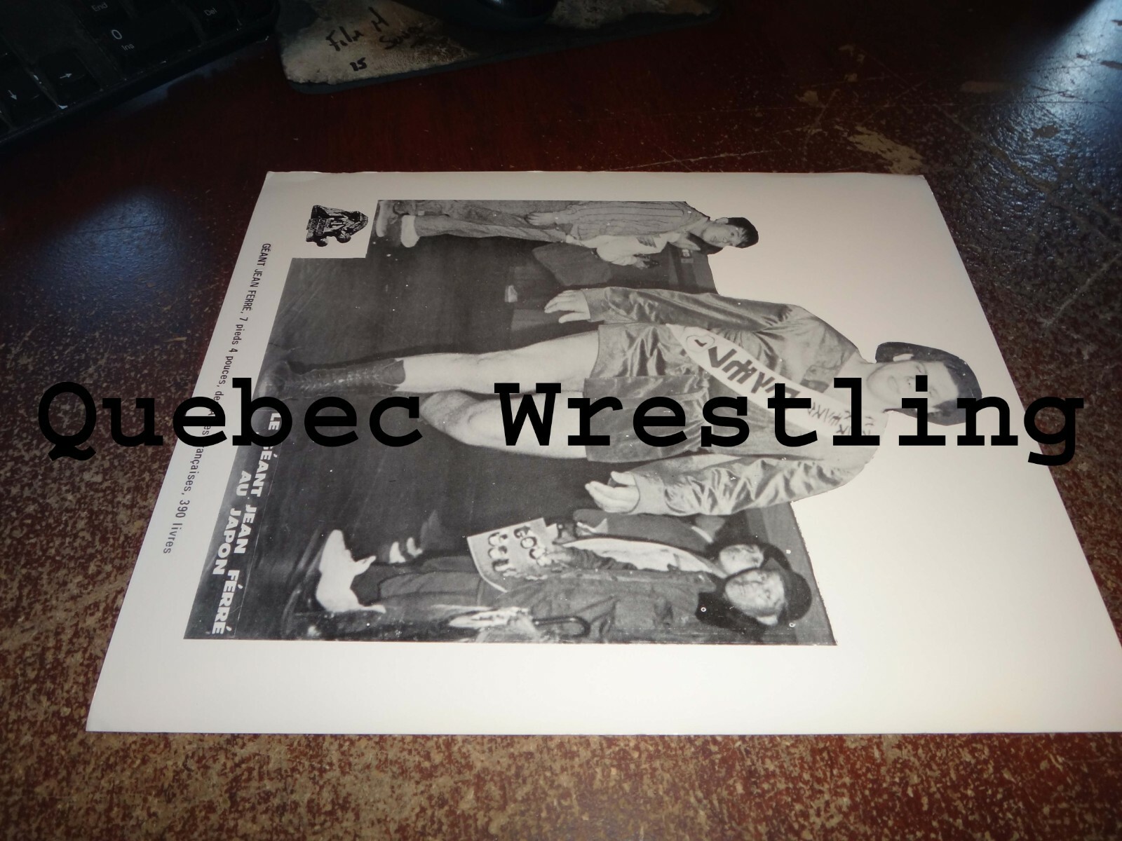 Andre the giant le geant ferré in japan Quebec grand prix wrestling ...