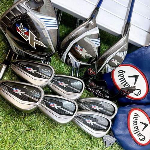 Callaway XR Club Set 1W 3W HY 6-9i Pw Sw PT 10pc RH Graphite & Steel ...
