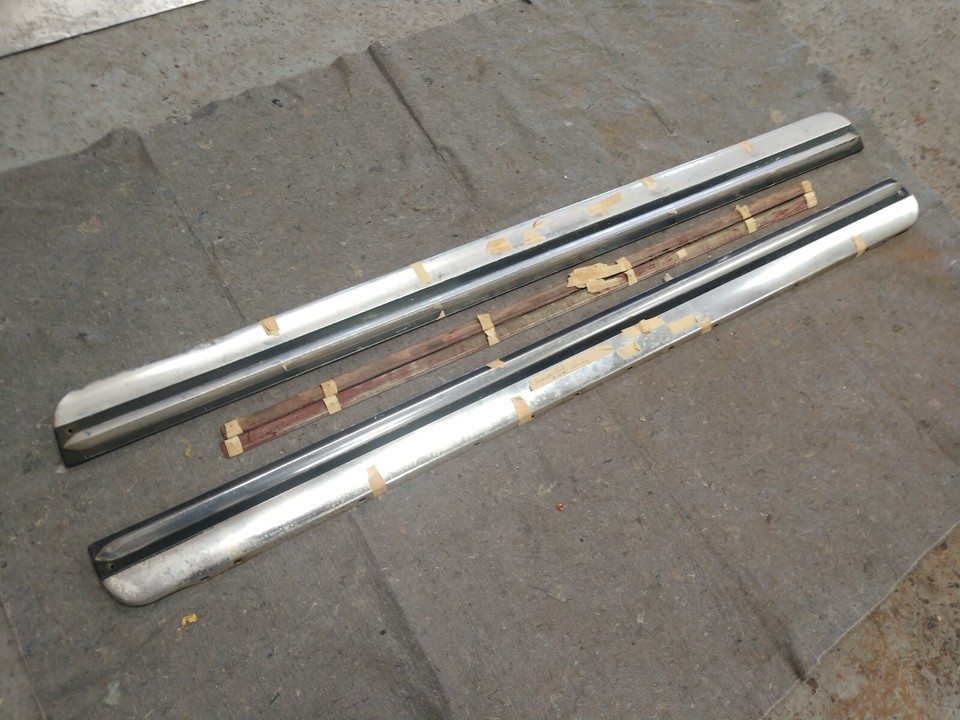 Chevrolet Corvette Coupe C2 C3 Rocker Trims 66 67 | eBay