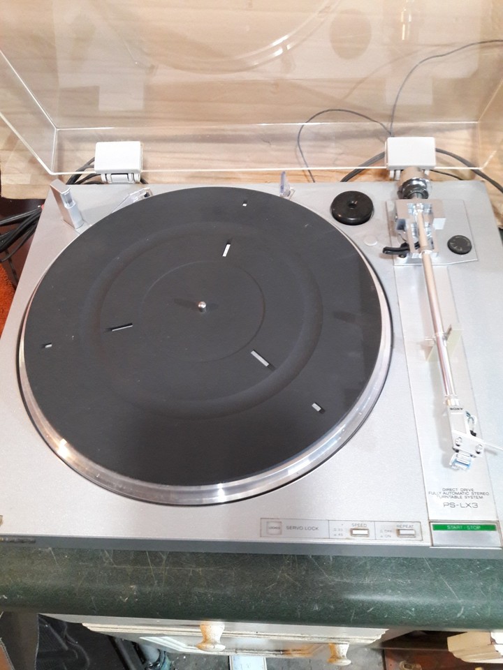 SONY PS-LX3 DIRECT DRIVE FULL-AUTOMATIC STEREO TURN TABLE FOR REPAIR | eBay
