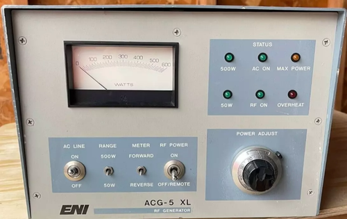 Eni Acg-5 XL RF Generator 500w 13.56mhz Acg-5xl Acg-5-01 / Tested | eBay