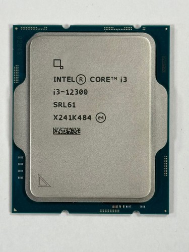 Intel Core i3-12300 12th Gen SRL61 LGA1700 4 Cores 3.5Ghz CPU Processor ...