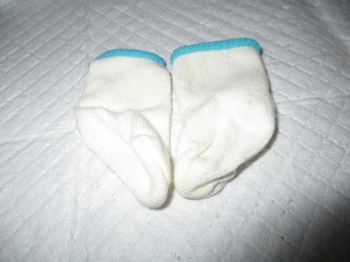 AMERICAN GIRL DOLL BITTY BABY TWINS LOW ANKLE SOCKS TURQUOISE STRIPE | eBay