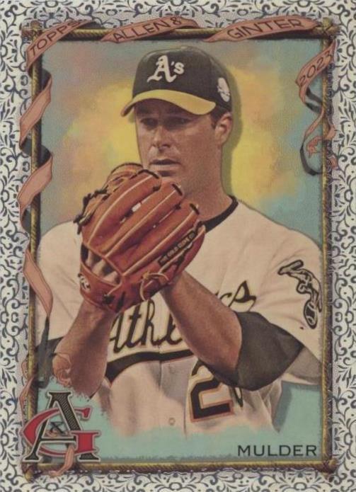 2023 Topps Allen & Ginter - Mark Mulder #106 Foil Filigree for sale ...