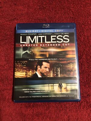 Limitless (Blu-ray Disc, 2011, DVD) Bradley Cooper 24543759430| eBay