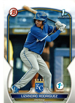 Lizandro Rodriguez Kansas City Royals 2023 Bowman 1st Edition 1st ...