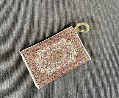 Beige Coin Bag, Oyster Case, Mini Storage Purse, Card Holder ...