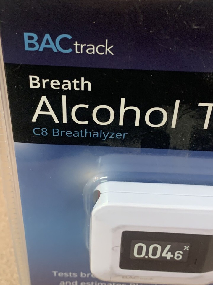 BACtrack C8 Bluetooth Alcohol Breathalyzer - Police Grade Blood Content ...