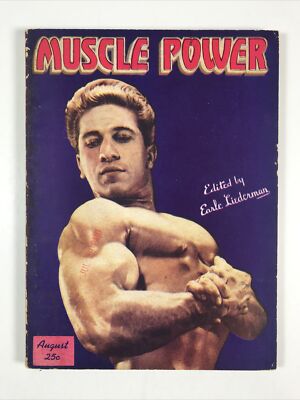 Muscle Power Bodybuilding Muscle Magazine-(August 1945) Vol 1 #5 Don ...