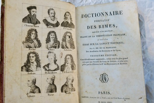 Portable Dictionary Of Rhymes 1822 | eBay