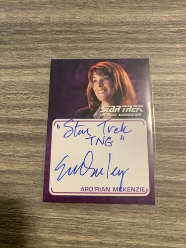 2022 Star Trek: TNG Archives & Inscriptions: EILEEN SEELEY as ARD'RIAN ...