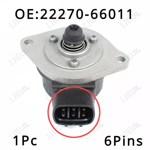 22270-66011 Fuel Injection Idle Air Control Valve For Lexus Toyota Land ...