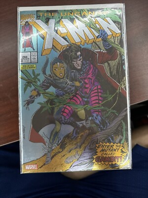 Uncanny X-Men #266 Foil Facsimile 1st Appearance of Gambit Andy Kubert ...