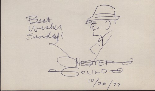 CHESTER GOULD - INSCRIBED ORIGINAL ART SIGNED 10/20/1977 | eBay