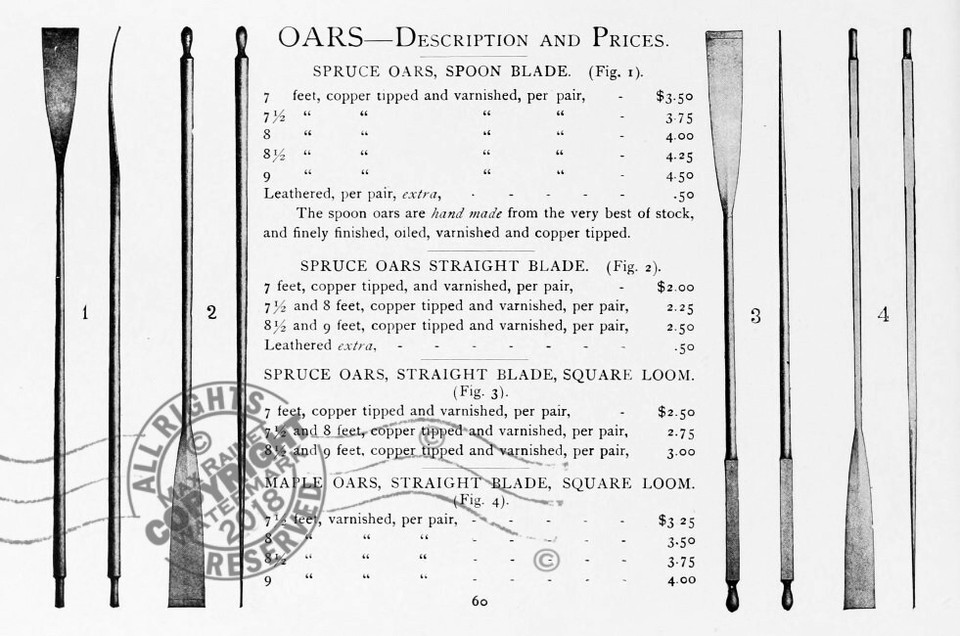 J H Rushton (1907) Row Boats Canoes CATALOG Cedar Canvas Wood Sailboats ...