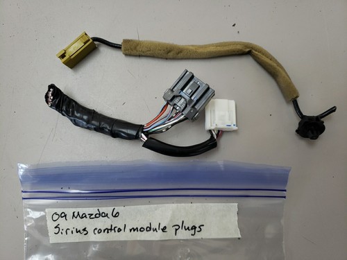 2009 Mazda 6 Sirius Satellite Control Module PLUGS Oem GS3M 66 DRXA | eBay