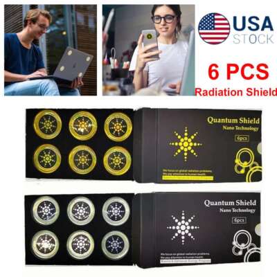 Quantum Anti-Radiation Shield 5G EMF Protection Phones Laptops - 6 ...