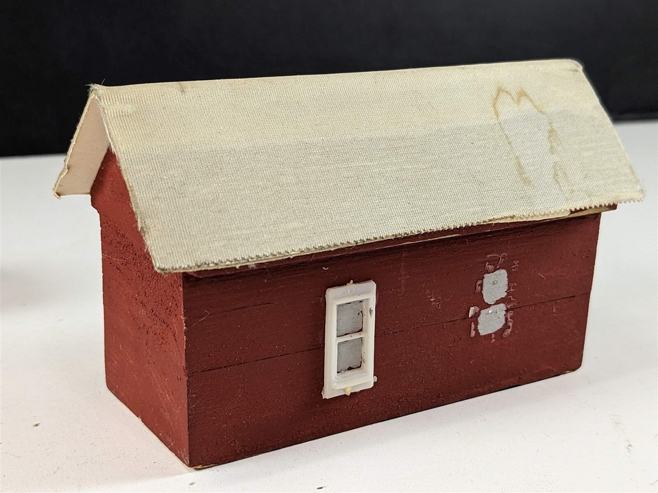 Custom Made 4 Wood Trackside Sheds Garage Shanty Vintage HO Scale ...