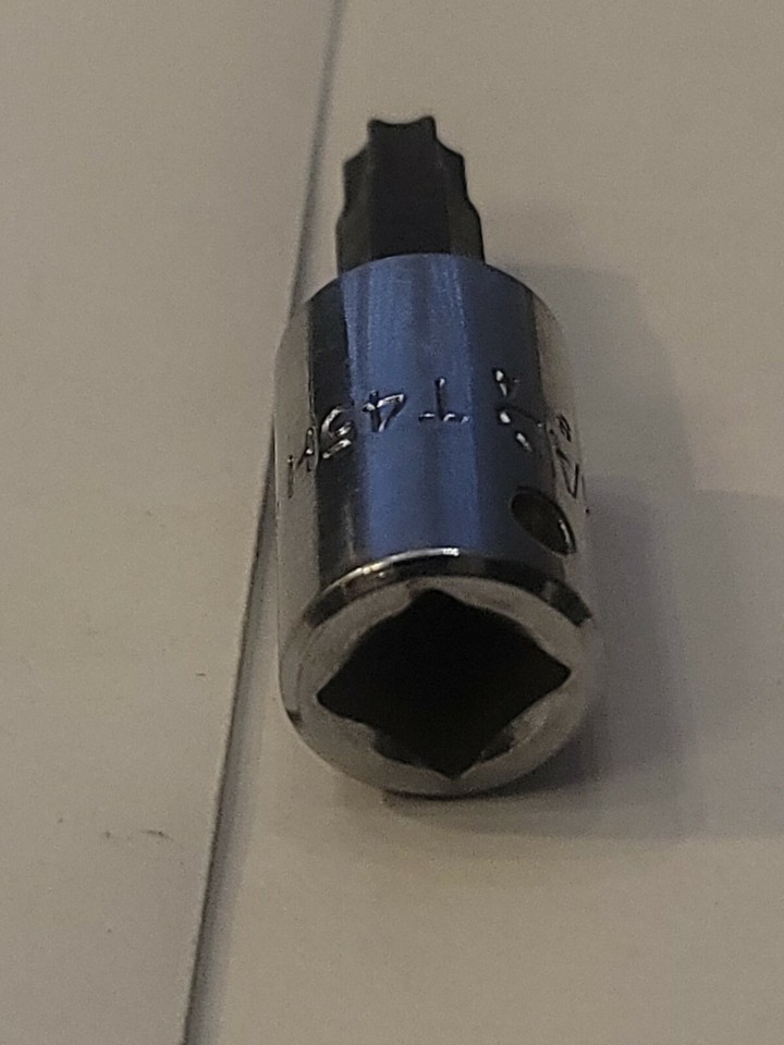 Mac Tools Tamper Resistant Torx High Chrome Socket 3/8” drive T45H non ...