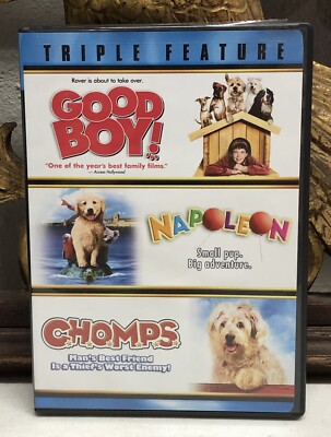 TRIPLE FEATURE-GOOD BOY-NAPOLEON-CHOMPS - DVD | eBay
