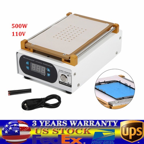 LCD Screen Separator Machine Phone Heating Plate Glass Removal Repair ...