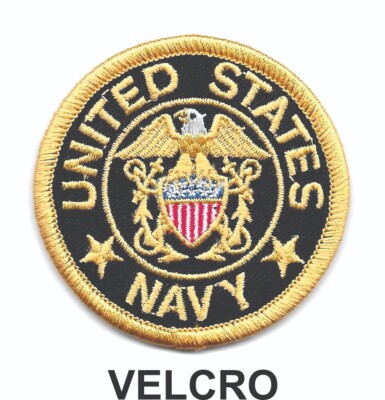 United States Navy Go Navy Embroidered Patch Fits For VELCRO® BRAND ...