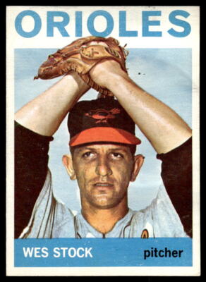 1964 Topps Wes Stock #382 Baltimore Orioles Baseball Card | eBay