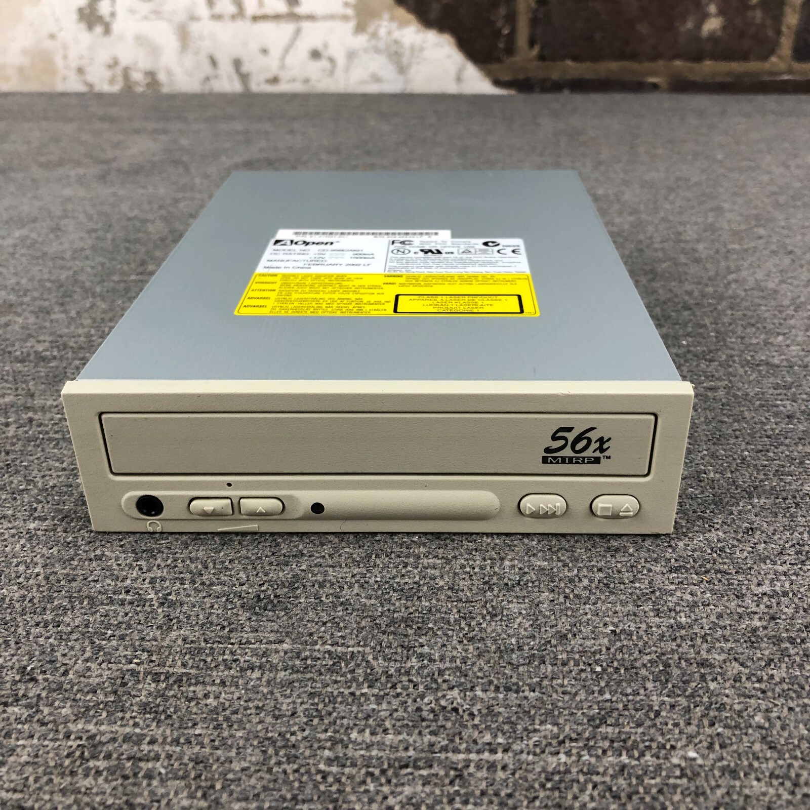 AOPEN IDE Internal 56X CD-ROM Drive - Beige - CD-956E/AKH - WORKS | eBay