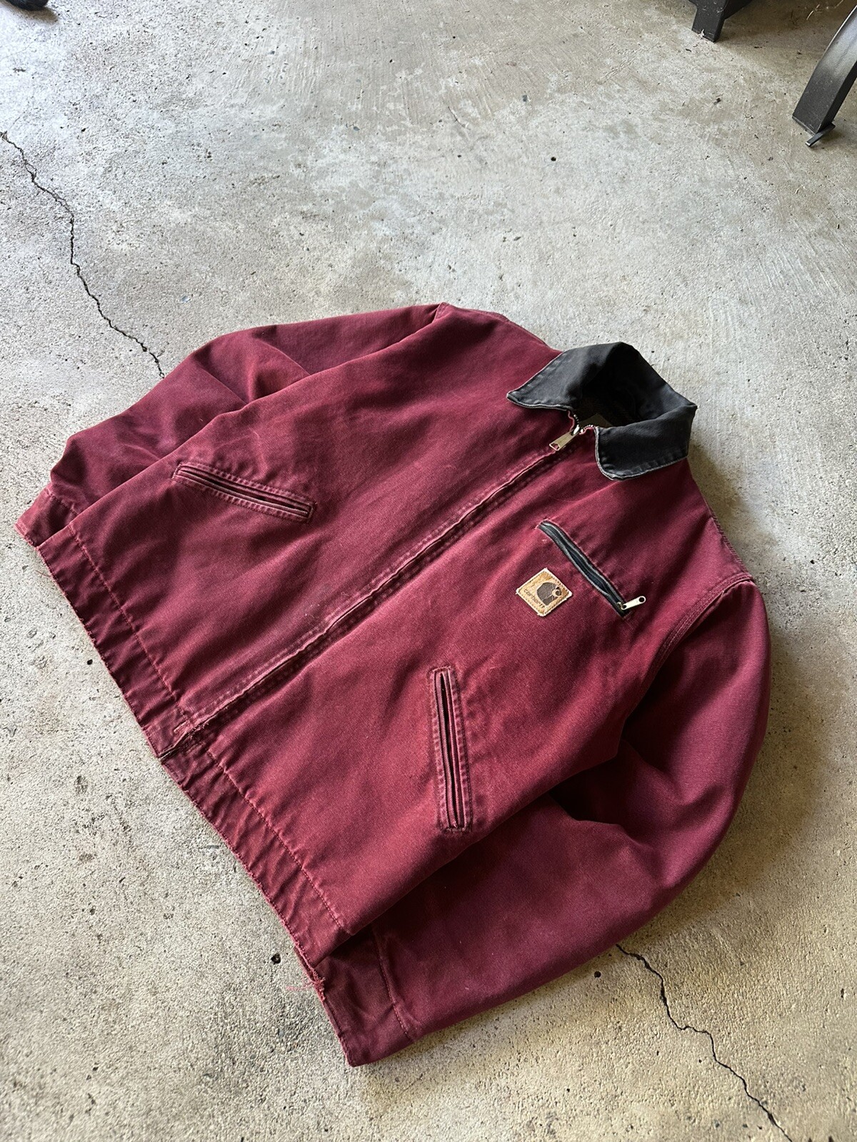 Vintage Carhartt J97 Crimson Cri Size Medium | eBay