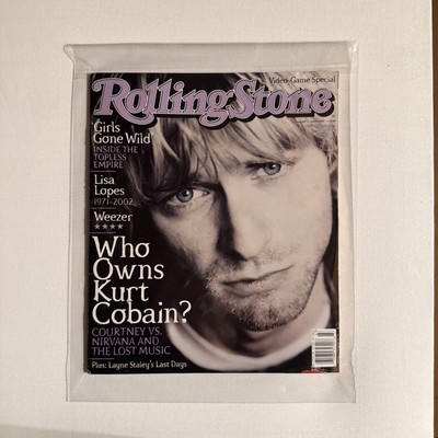 Rolling Stone Magazine Kurt Cobain Issue 897, June 6, 2002, Vintage | eBay