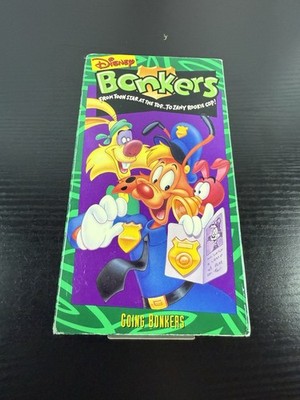 Walt Disney Home Video Bonkers Going Bonkers 1994 VHS With Registration ...