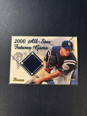 2001 Bowman #FGR-MB Mike Bynum All Star Futures Game Relic Memorabilia ...